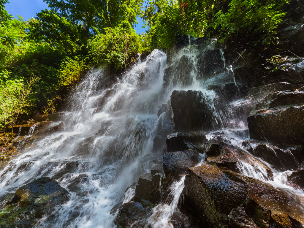 Discover Holy Water Temple, Waterfall And Rice Terrace : Kanto Lampo ...